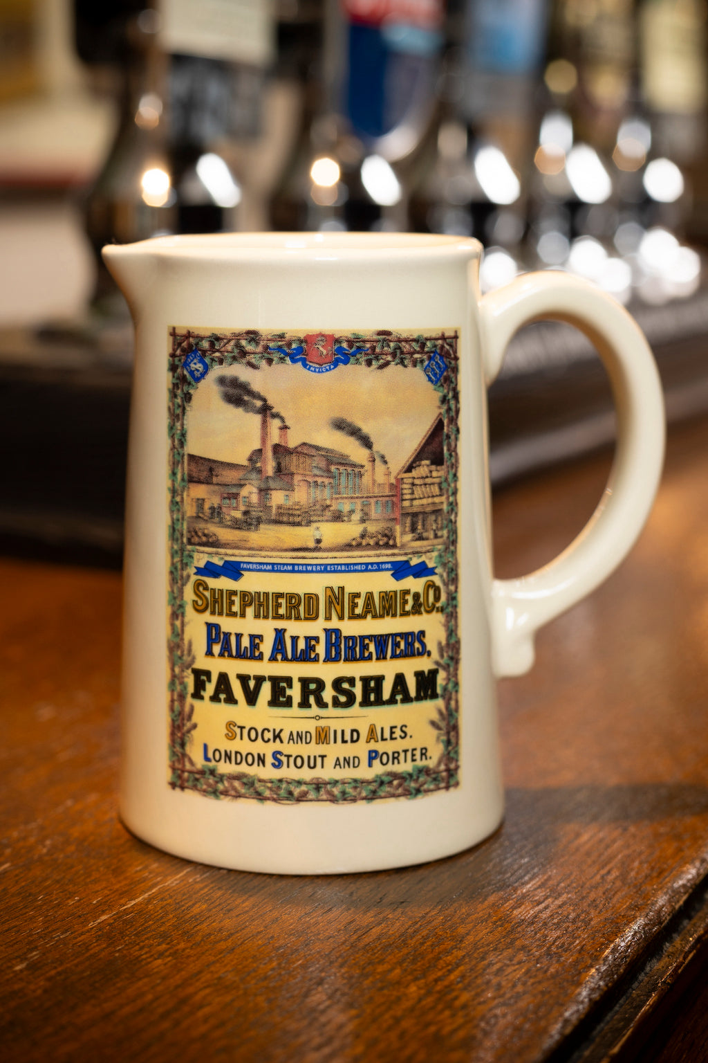 Shepherd Neame Ceramic Jug